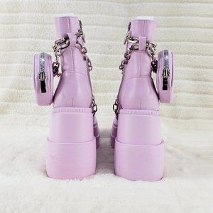 Cape Robbin | Shoes | Vibrate Baby Pink Platform 45 Wedge Heel Ankle B ...